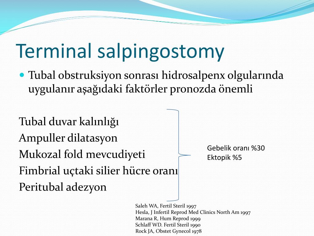 PPT - İNFERTİL HASTALARDA ENDOSKOPİK CERRAHİ GİRİŞİMLER PowerPoint ...