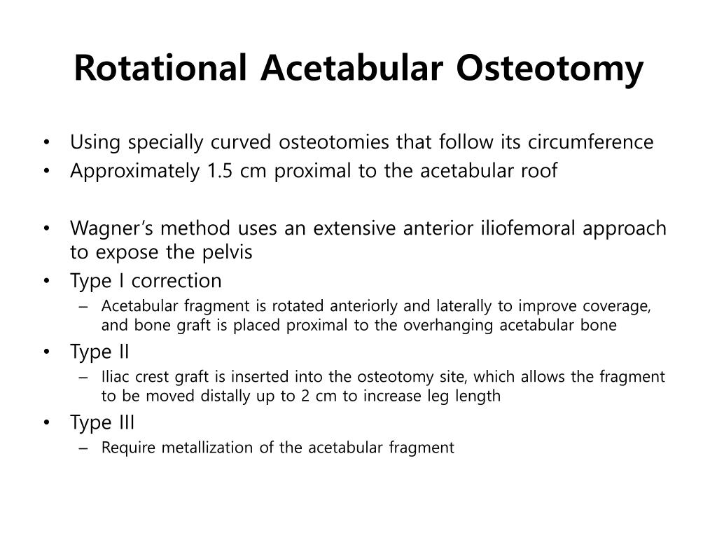 PPT - Alternatives to Periacetabular Osteotomy (PAO) for Adult ...