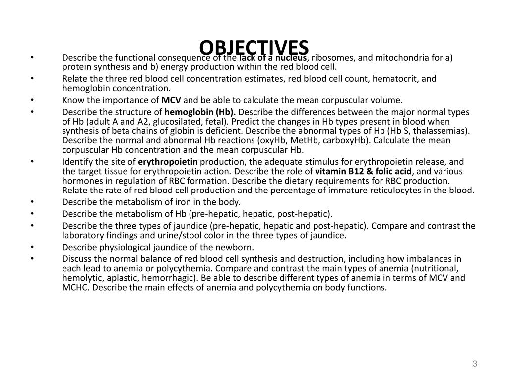 PPT - BLOOD 2 RED BLOOD CELLS JAUNDICE ANEMIA & POLYCYTHEMIA PowerPoint ...