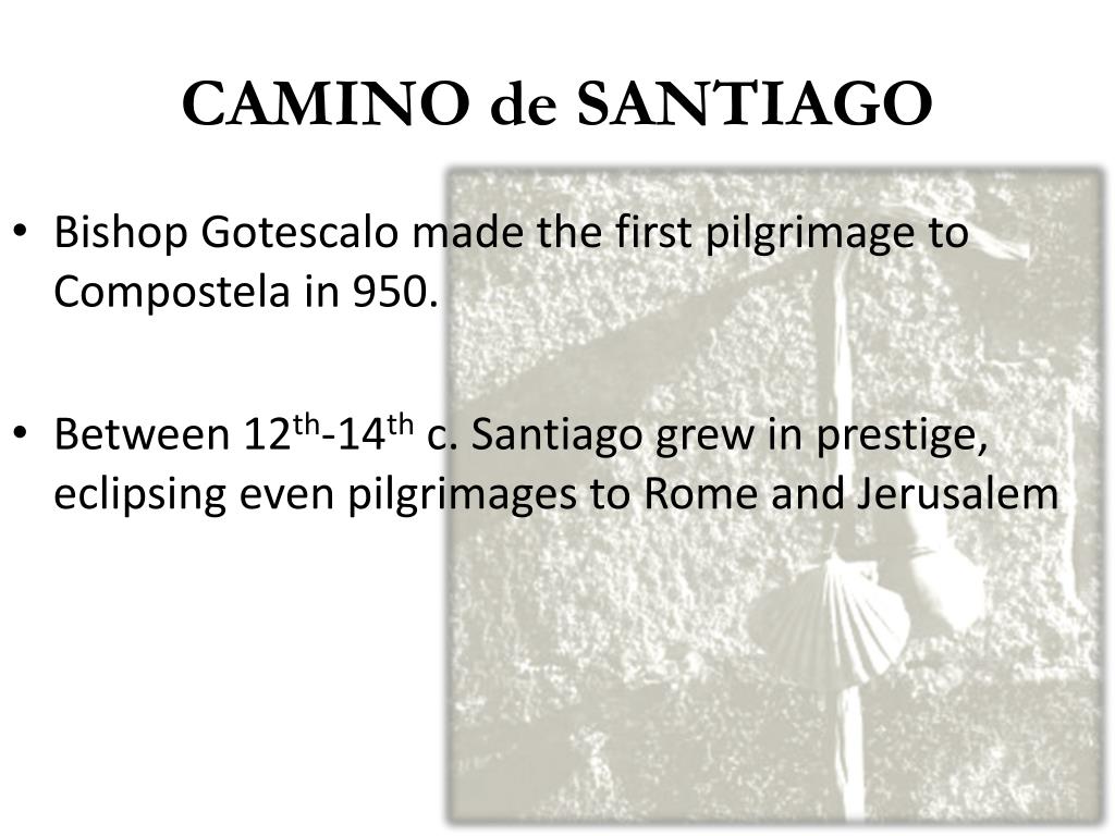 PPT - El Camino de Santiago PowerPoint Presentation, free download - ID ...