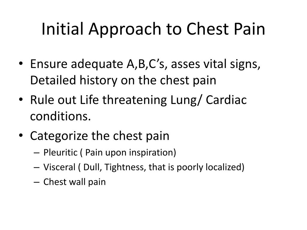 PPT - Respiratory Induced Chest Pain PowerPoint Presentation, free ...