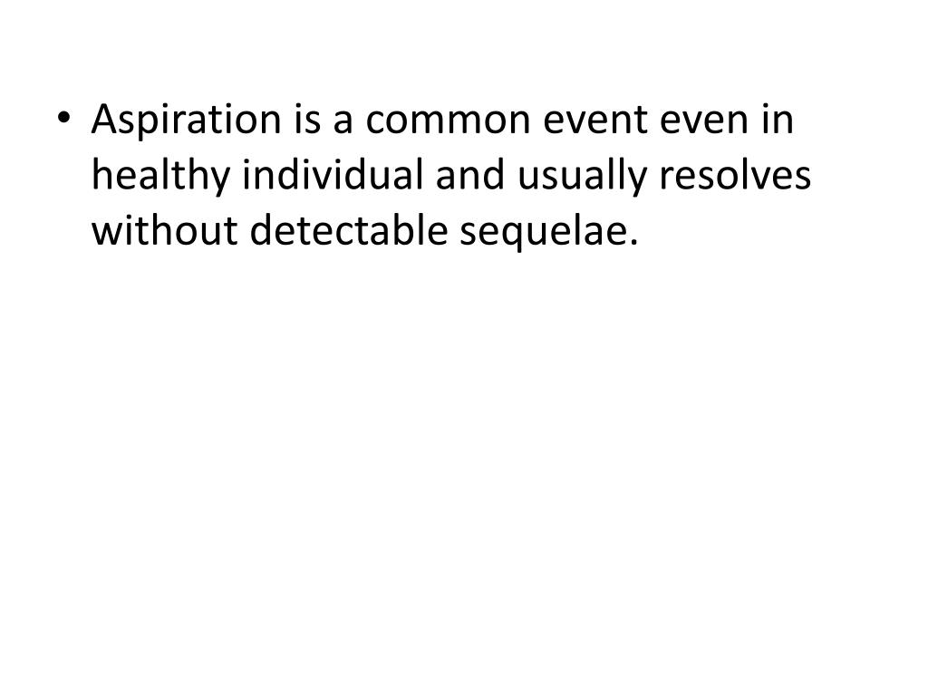 PPT - Aspiration Pneumonia/ Pneumonitis (Treatment) PowerPoint ...