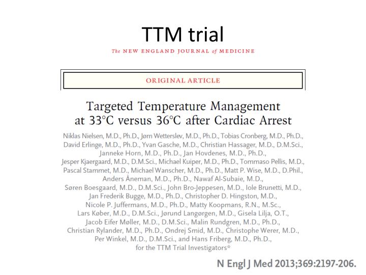 PPT - Targeted temperature management PowerPoint Presentation - ID:1868692