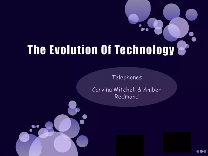 PPT - The Evolution Of Technology PowerPoint Presentation, free ...