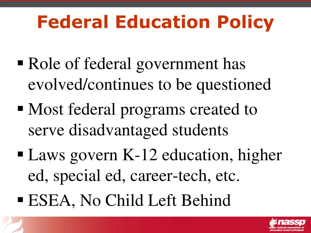 PPT - Federal Education Policy & the Importance of Grassroots Advocacy ...