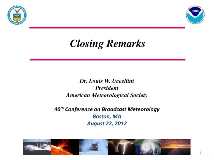 PPT - Closing Remarks PowerPoint Presentation, free download - ID:1870076