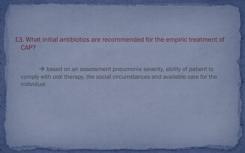 PPT - Community-acquired Pneumonia (CAP) in Immunocompetent Adults 2010 ...