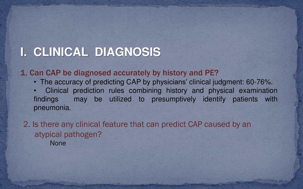 PPT - Community-acquired Pneumonia (CAP) in Immunocompetent Adults 2010 ...
