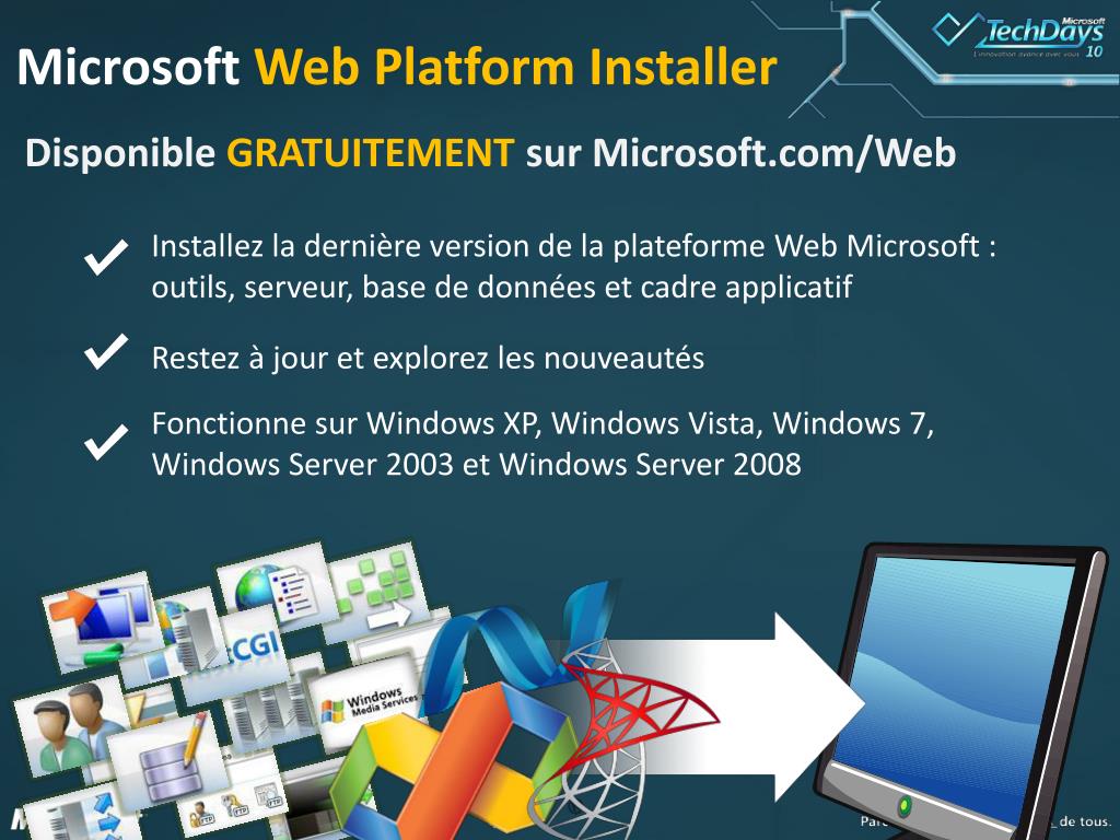 PPT - Web Platform Installer pour faciliter la mise en œuvre de votre ...