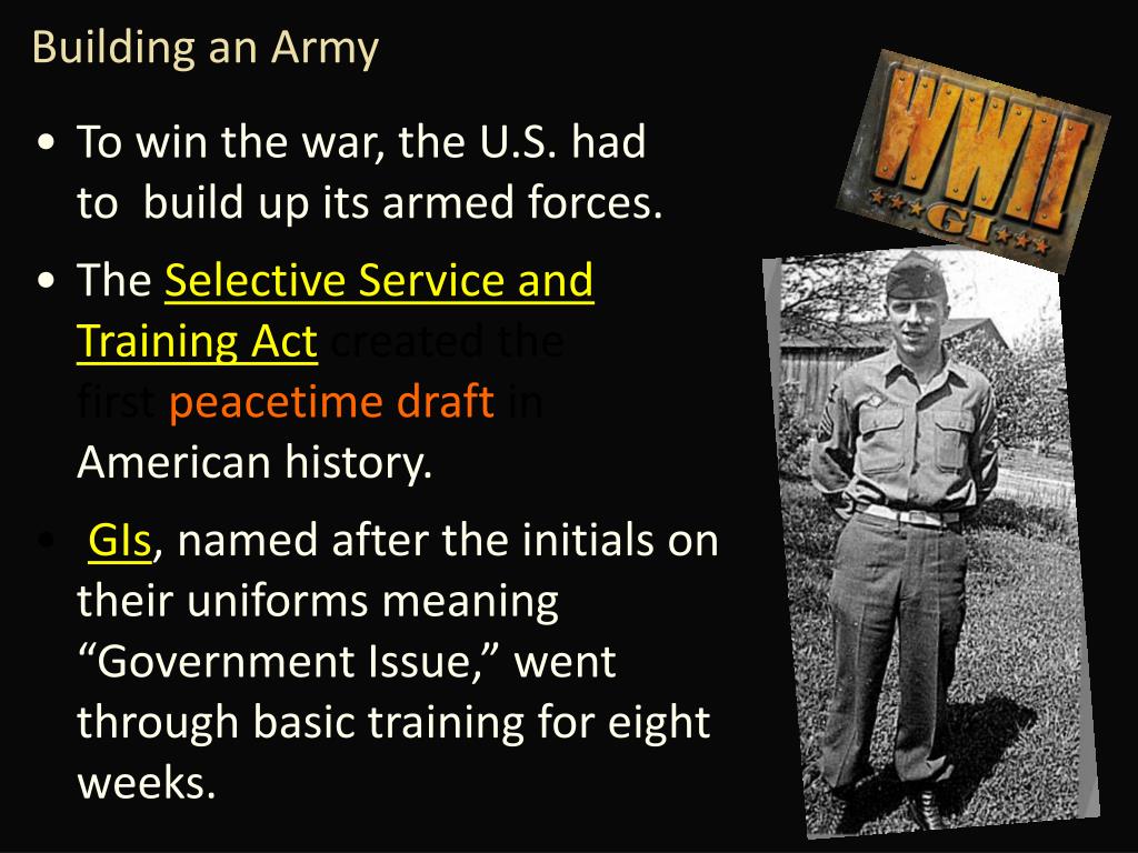 PPT - WORLD WAR II 1939 - 1945 (U.S. 1941-1945) Chapter 20 PowerPoint ...