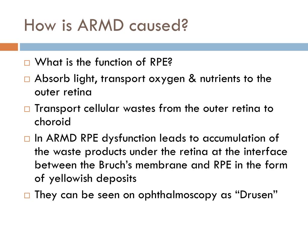 PPT - Age-Related macular degeneration & retinitis pigmentosa Ayesha S ...