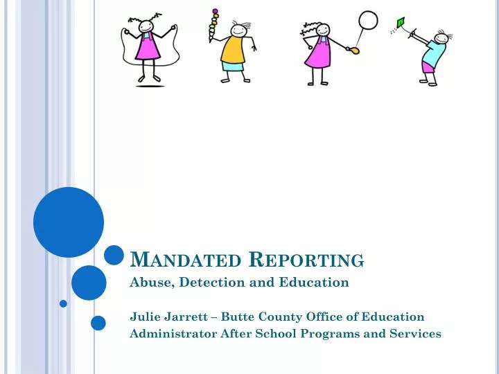PPT - Mandated Reporting PowerPoint Presentation, free download - ID ...