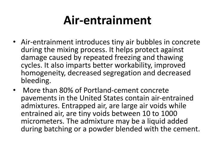 PPT - ADMIXTURES FOR CONCRETE PowerPoint Presentation - ID:1870856