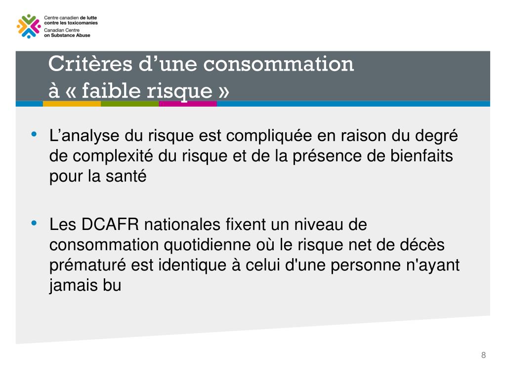 PPT - Directives de consommation d’alcool à faible risque du Canada ... PPT - Directives de consommation d’alcool à faible risque du Canada ...