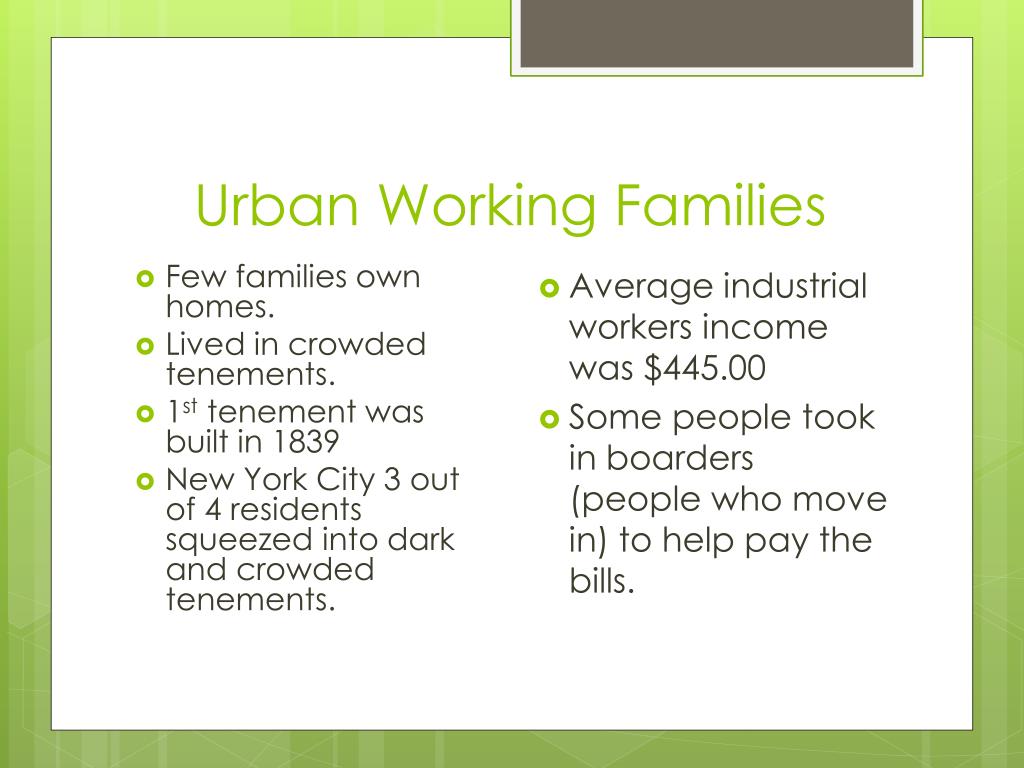 PPT - Urban America and Immigration PowerPoint Presentation, free ...