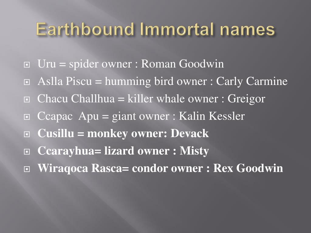 PPT - Earthbound Immortals [ULTIMATE YUGIOH5DS MONSTERS] PowerPoint ...
