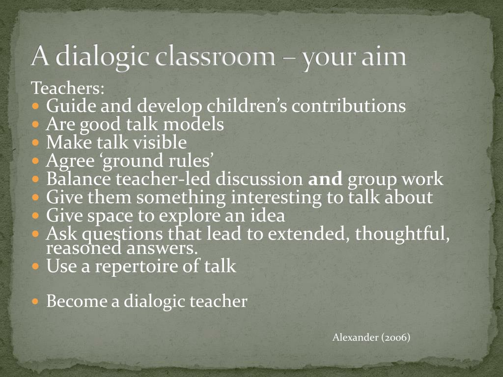 PPT - Enhancing Learning Through Talk: Engaging Students in Meaningful ...