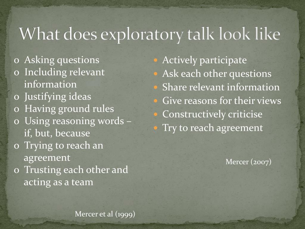PPT - Enhancing Learning Through Talk: Engaging Students in Meaningful ...