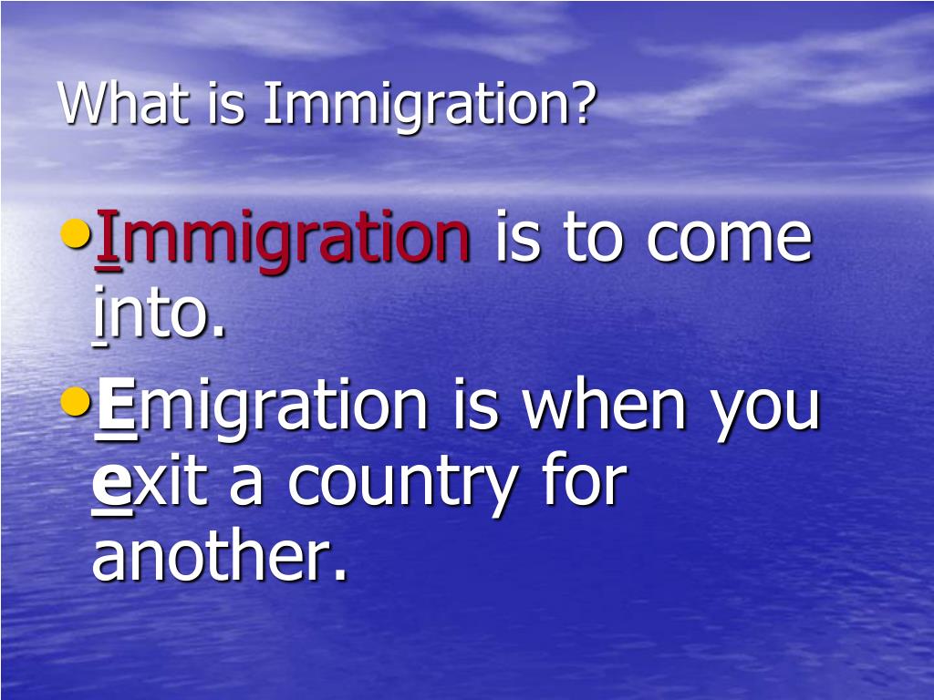 PPT - United States Immigration PowerPoint Presentation, free download ...