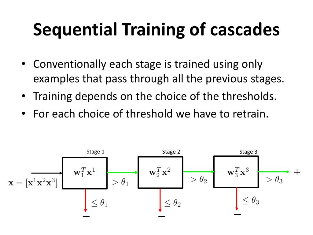 PPT - Designing Efficient Cascaded Classifiers: Tradeoff between ... PPT - Designing Efficient Cascaded Classifiers: Tradeoff between ...