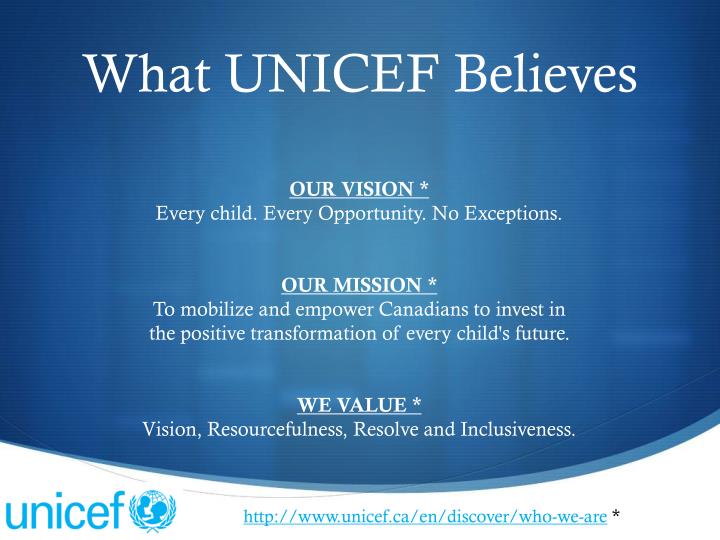 PPT - UNICEF PowerPoint Presentation - ID:1873378