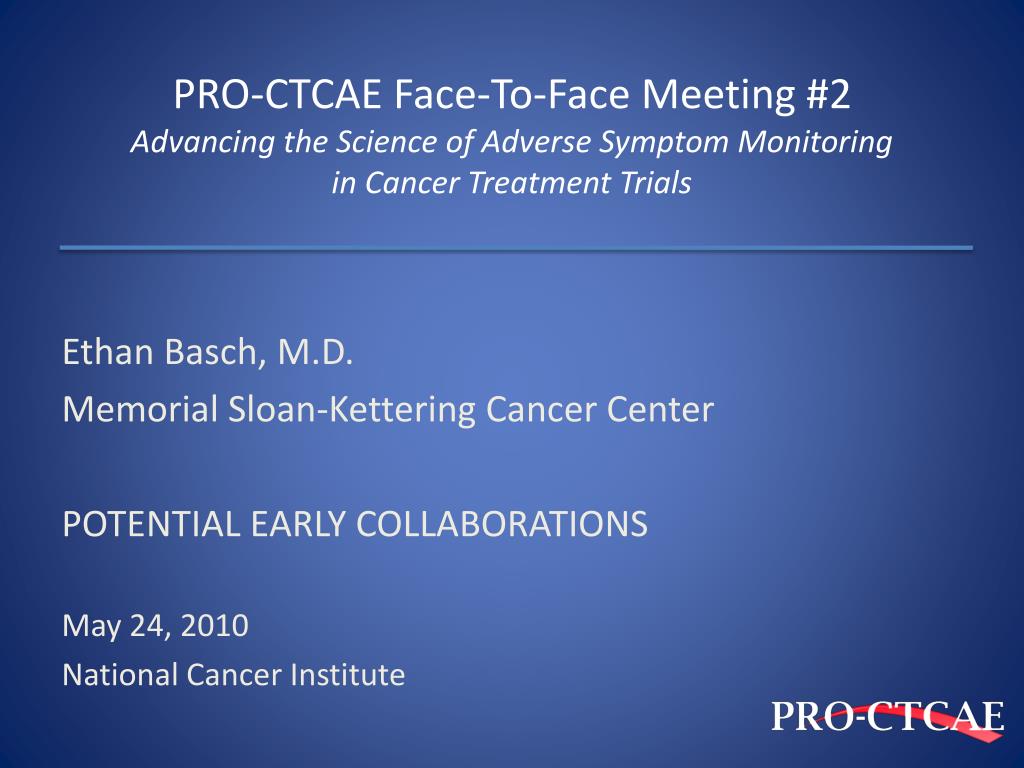 PPT - Ethan Basch , M.D. Memorial Sloan-Kettering Cancer Center ...