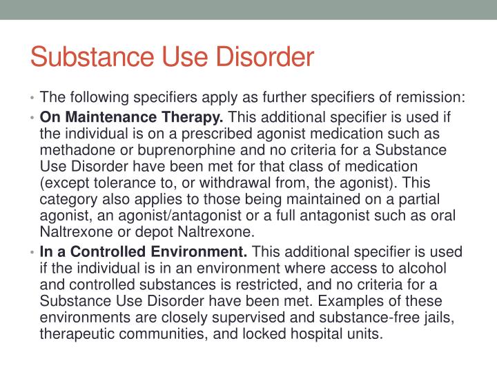 PPT - Substance Use Disorder 101 PowerPoint Presentation - ID:1873839