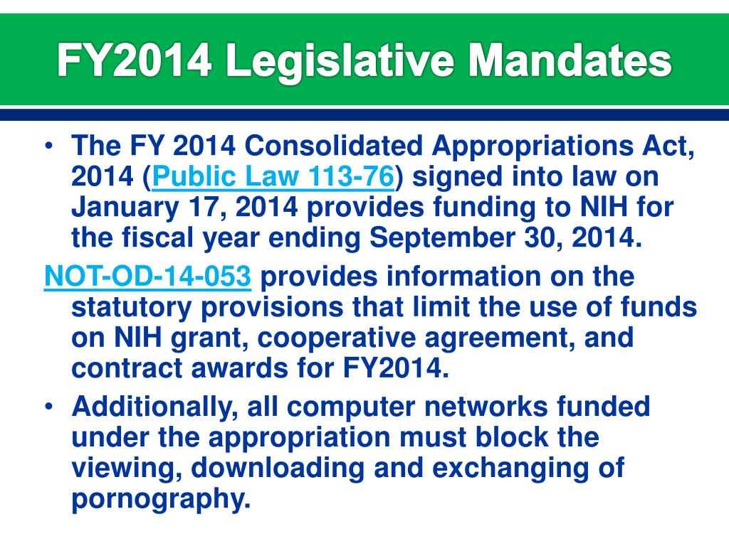 PPT - NIH Regional Seminar – Baltimore, MD June 26-27, 2014 PowerPoint ...