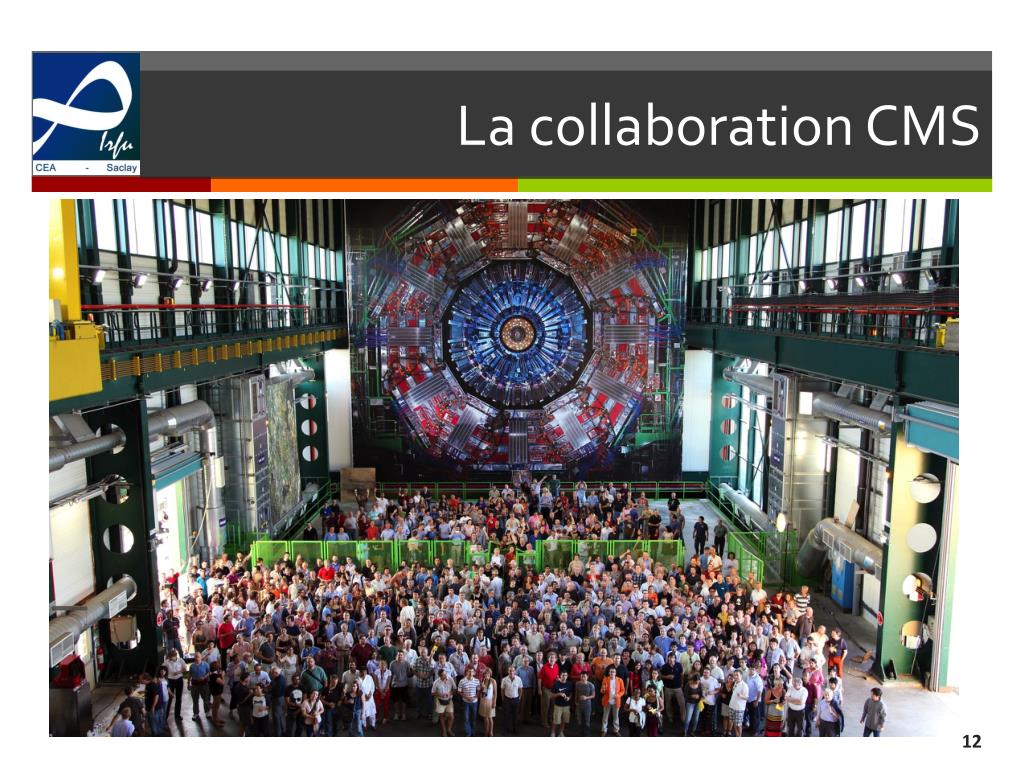 PPT - Derniers résultats des recherches du boson de Higgs au LHC ...
