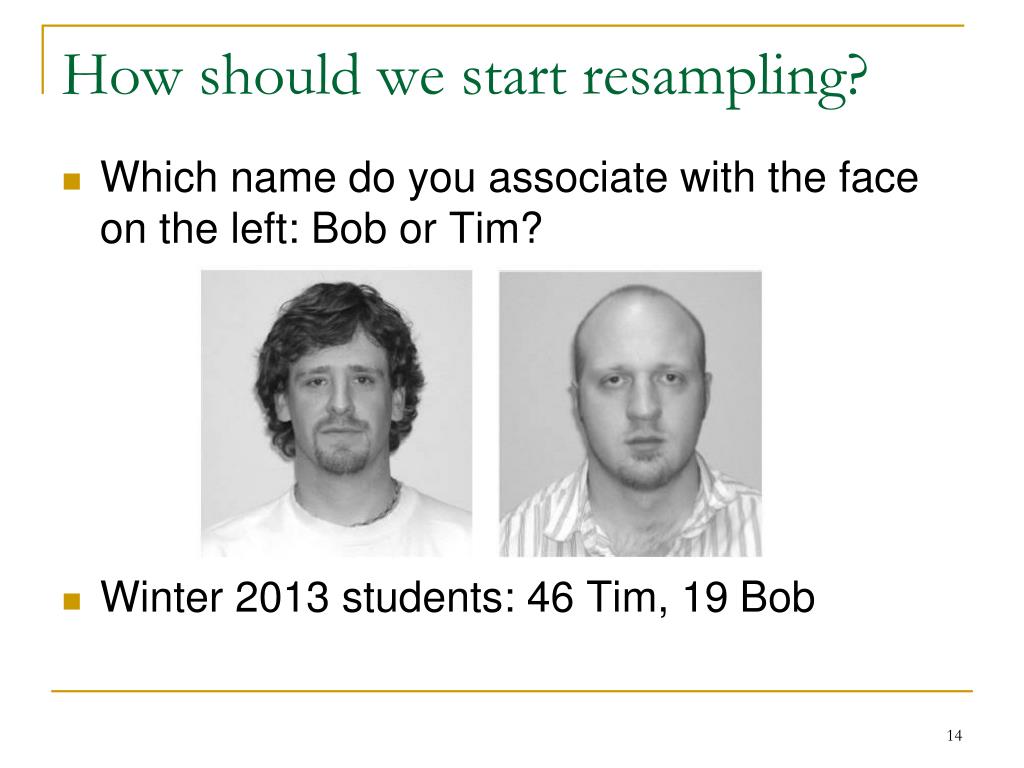 Ppt Introducing Statistical Inference With Resampling Methods Part 1 Powerpoint Presentation