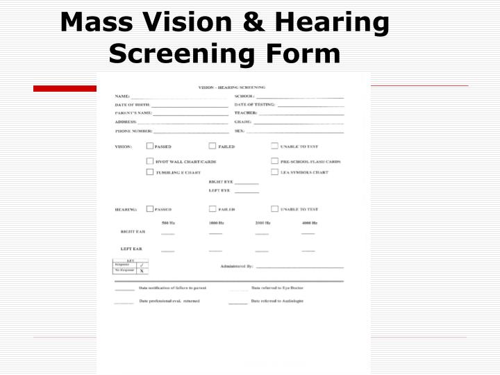 PPT - Vision and Hearing Screening Training 2013-2014 PowerPoint ...