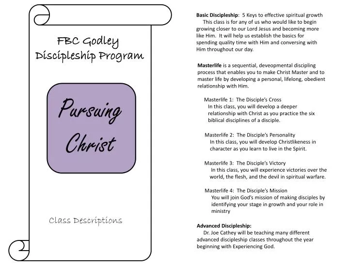 PPT - Pursuing Christ PowerPoint Presentation, free download - ID:1874643