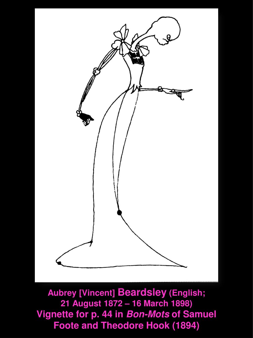 PPT - Beardsley Caricatures and Pictures, and Punch Cartoons Chris ...
