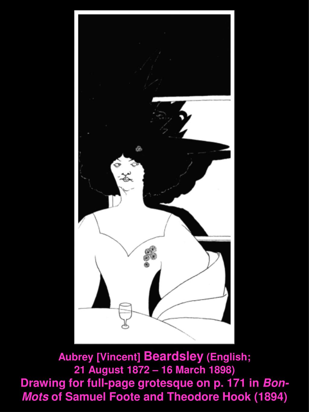 PPT - Beardsley Caricatures and Pictures, and Punch Cartoons Chris ...