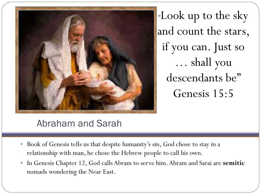 PPT - God Calls the Early Leaders of Israel PowerPoint Presentation ...