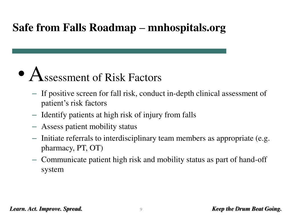 PPT - Hospital Acquired Condition Affinity Series Falls with Injury ...