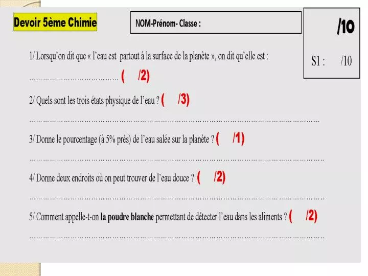 PPT - I ) Les deux types de mélanges aqueux 1. Mélange homogène ...