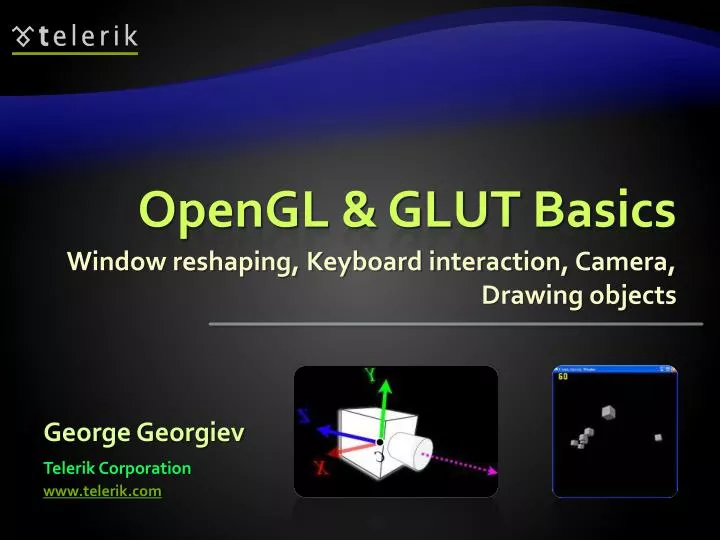 PPT - OpenGL & GLUT Basics PowerPoint Presentation, free download - ID ...