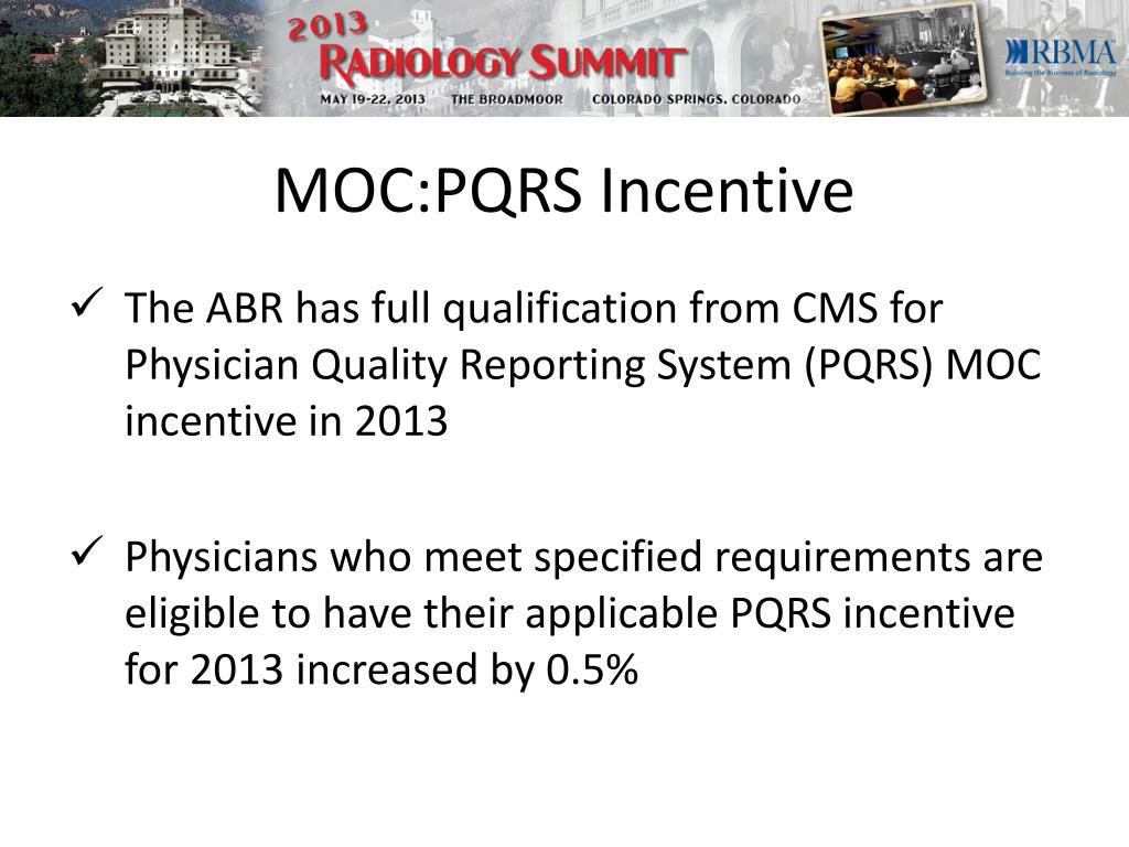 PPT - American Board of Radiology Maintenance of Certification (MOC ...