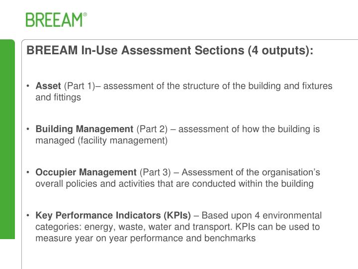 PPT - BREEAM In-Use PowerPoint Presentation - ID:1878148