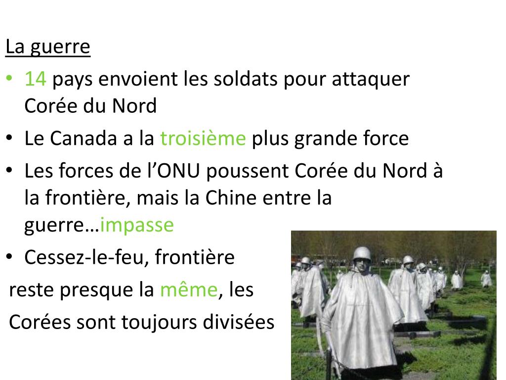PPT - Les moments clés de la Guerre froide pour le Canada durant les ...