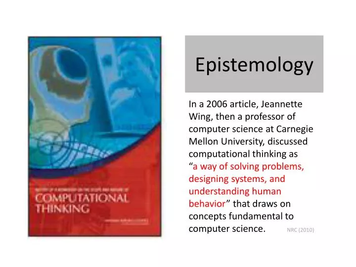 PPT - Epistemology PowerPoint Presentation, free download - ID:1878445
