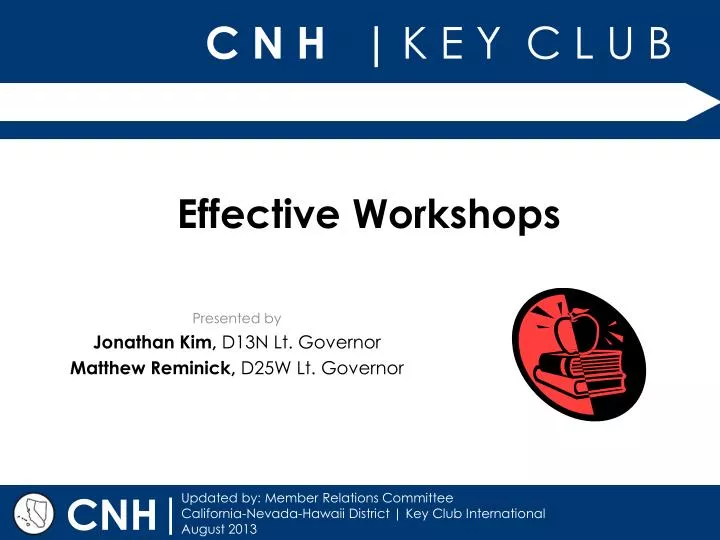 PPT - Effective Workshops PowerPoint Presentation, free download - ID ...