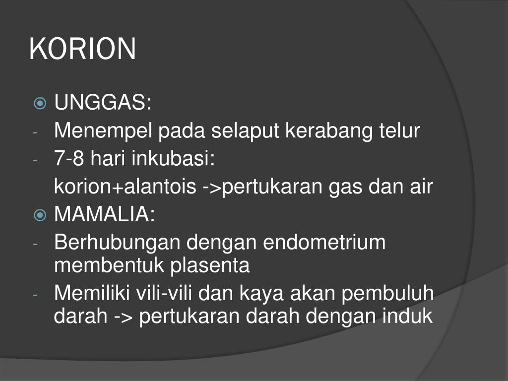 PPT - IMPLANTASI, selaput ekstra embrionik DAN PLASENTA si PowerPoint ...