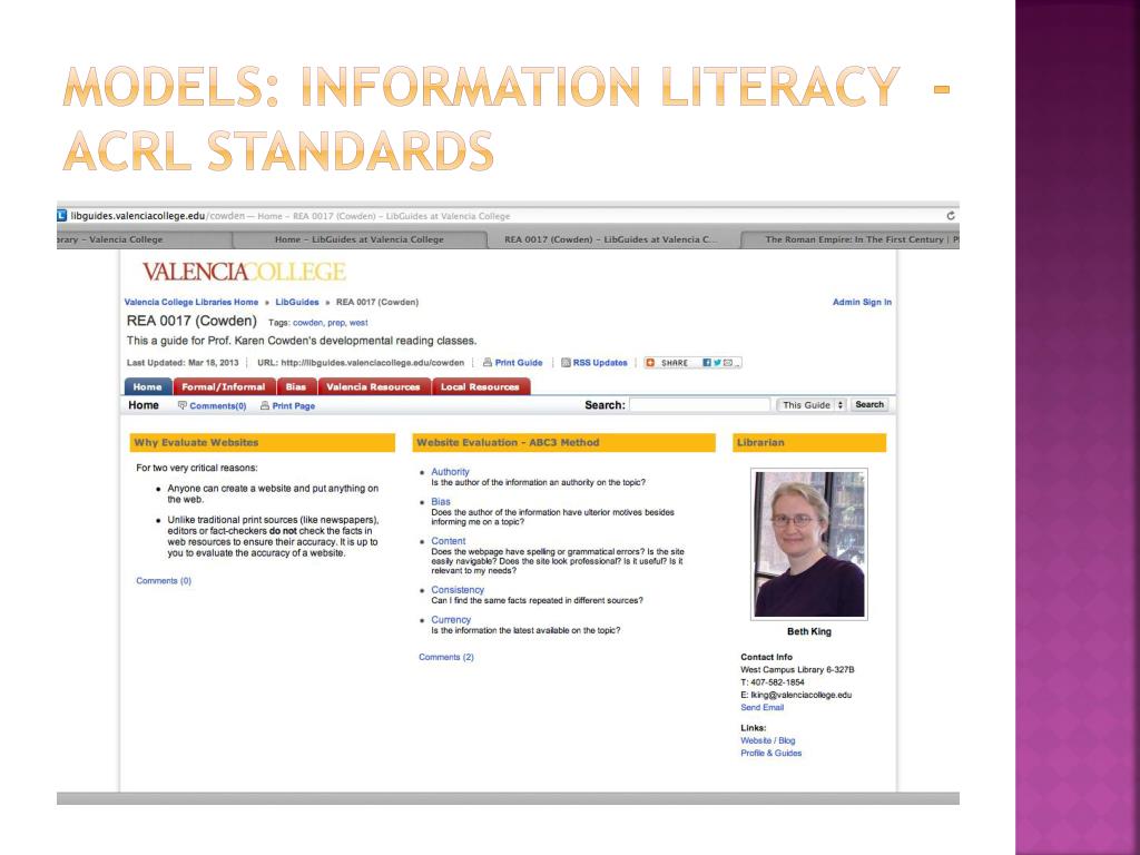 PPT - Karen Cowden, M.A. Ed Professor of Reading Valencia College ...