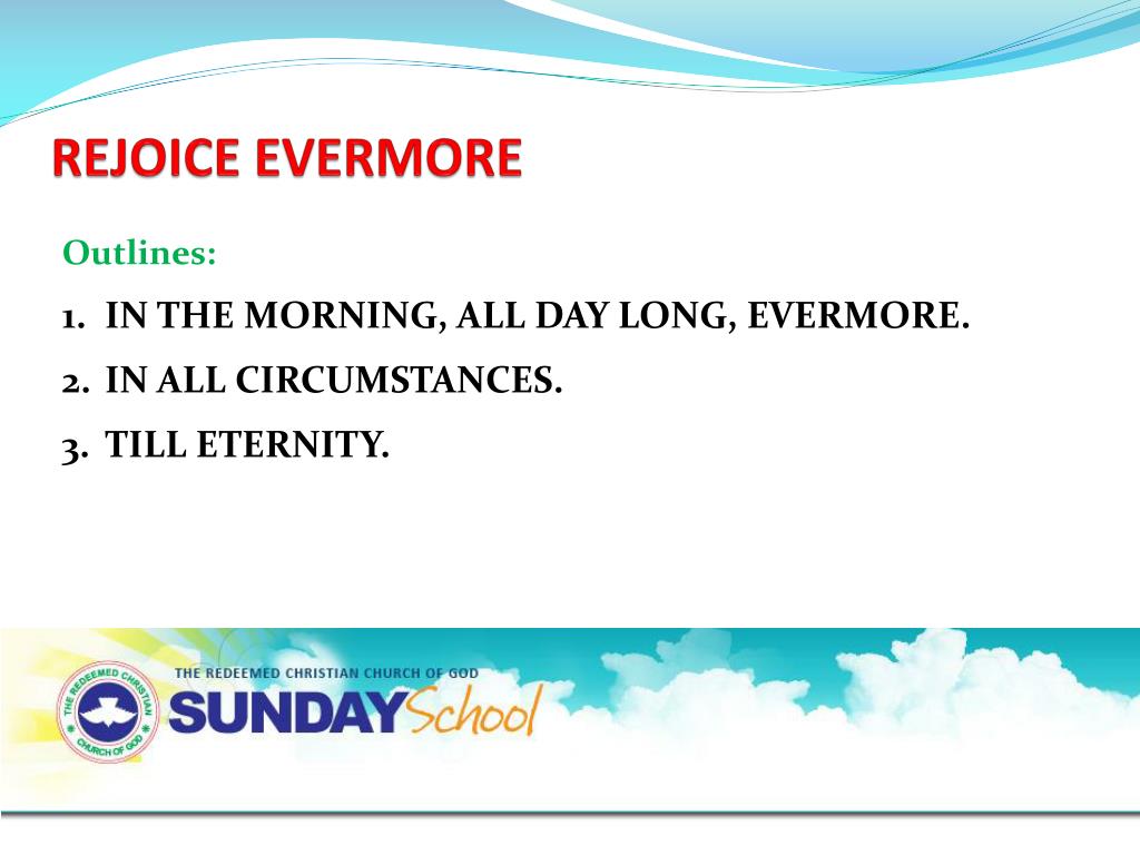 PPT - Rejoice Evermore: The Call to Continuous Praise in All ...