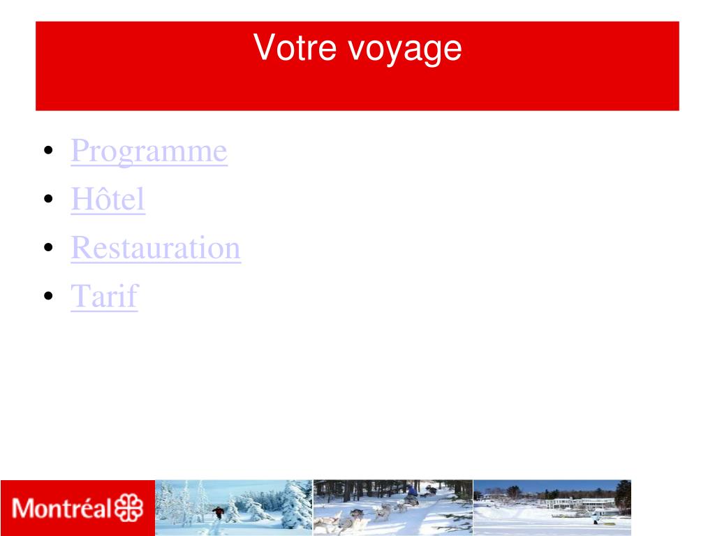 PPT - Découvrir Montréal autrement Voyage à MATAWINIE PowerPoint ...