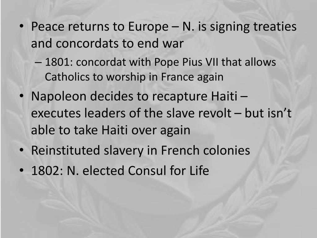 PPT - The Rise of Napoleon, 1794-1815 PowerPoint Presentation, free ...