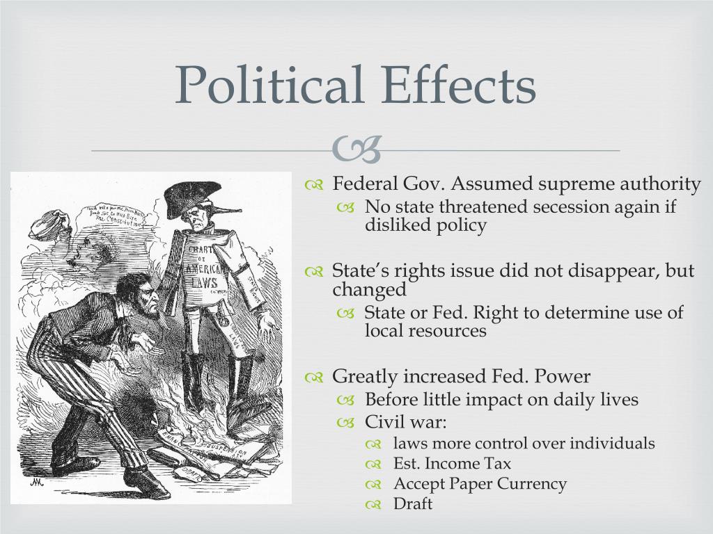 PPT - The Effects of the Civil War PowerPoint Presentation, free ...