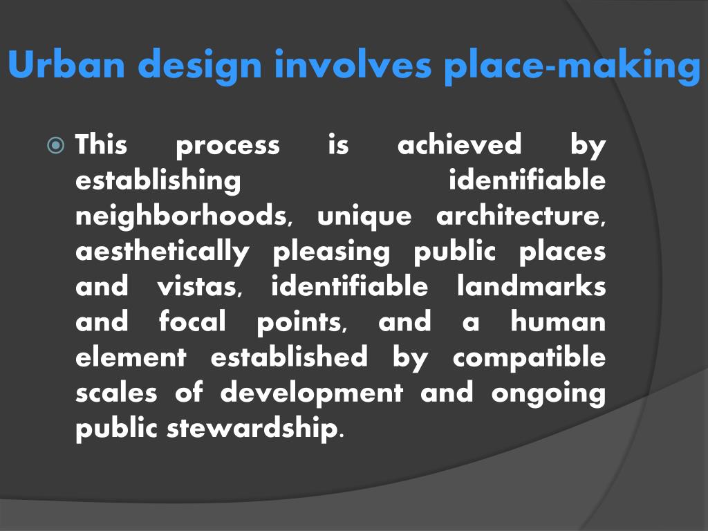 PPT - URBAN DESIGN PowerPoint Presentation, free download - ID:1880455